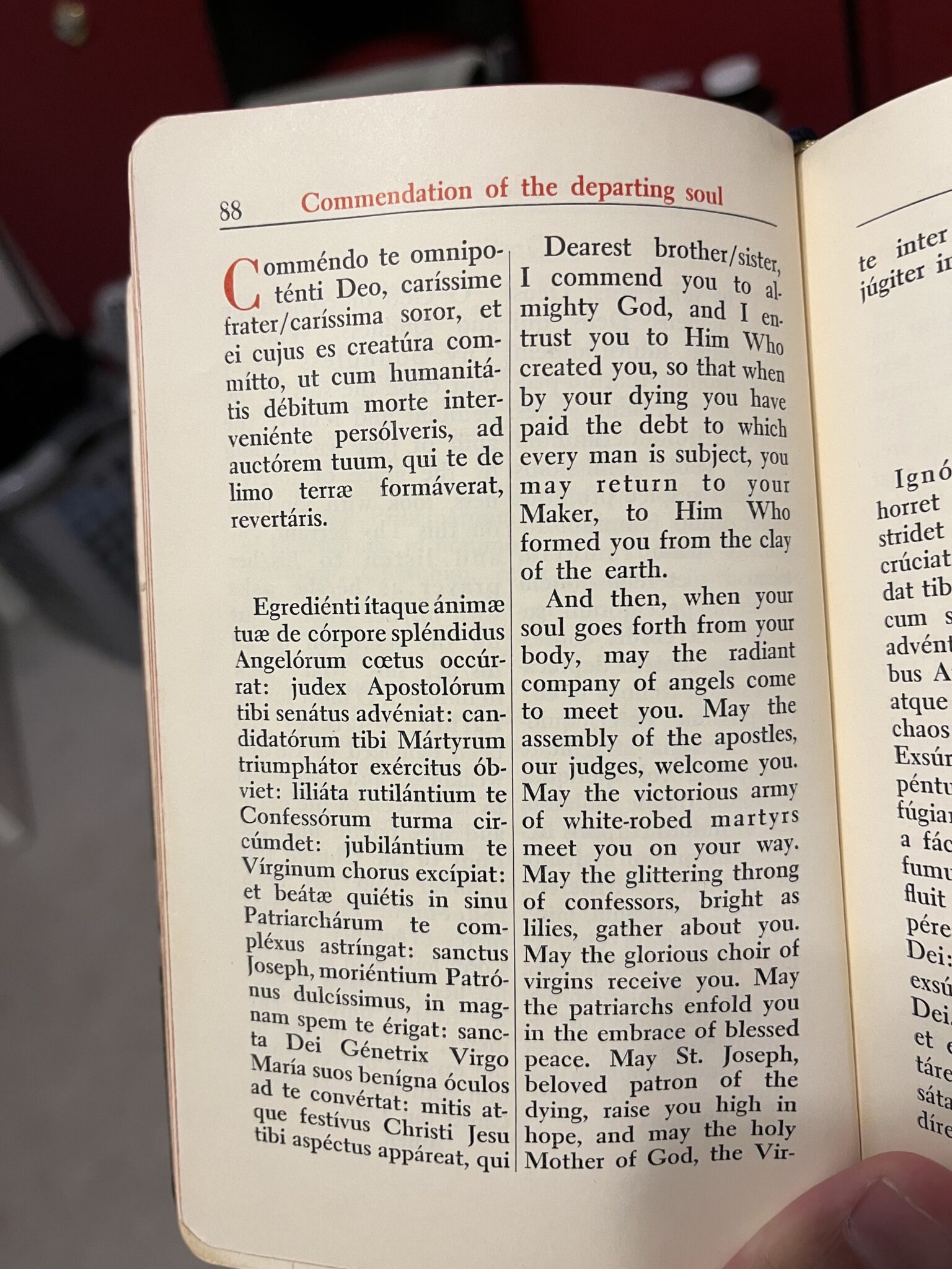 Commendation of the Soul – Padre Peregrino